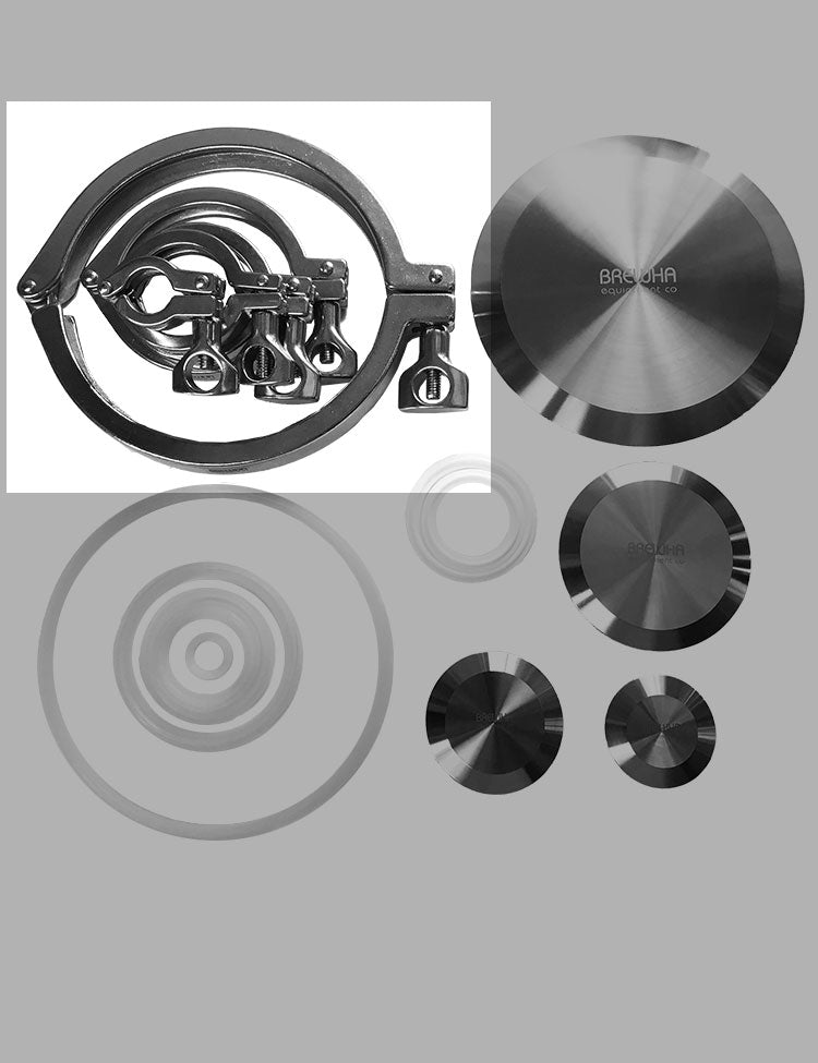 Heavy Duty Stainless Sanitary TC Clamps