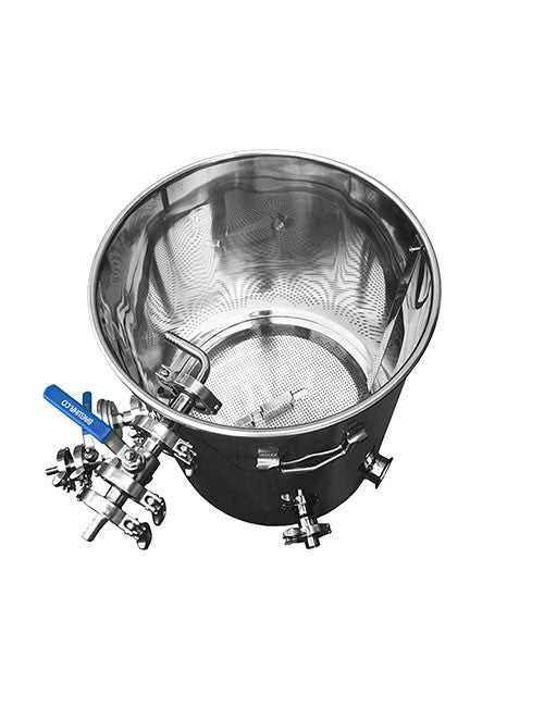 Stainless steel mash tun beer brewing equipment