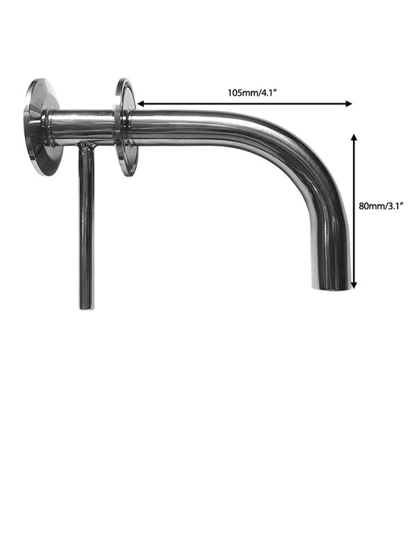 Racking Arm for yeast free transferring of beer to kegs
